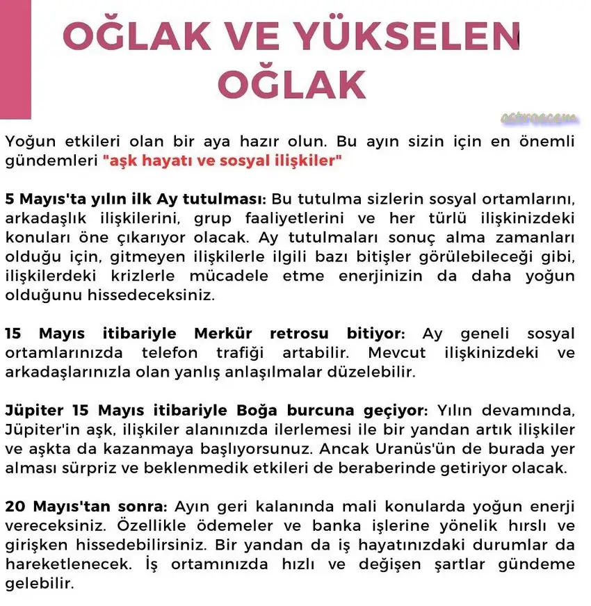 2023 Mayıs Ayı Burç Yorumları | Page 4 | Kadınlar Kulübü - Kadın Sitesi